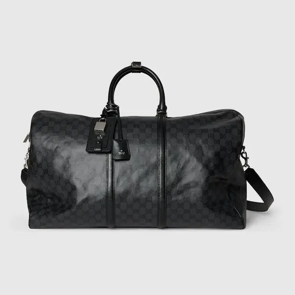 Gucci Essence Classic Large Duffle Bag Gg Canvas