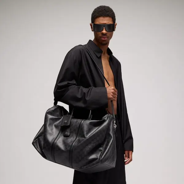 Gucci Essence Classic Large Duffle Bag Gg Canvas