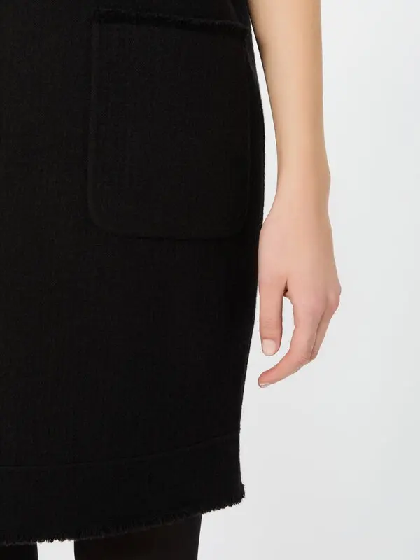 Max Mara Wool Jersey Sweatshirt Dress