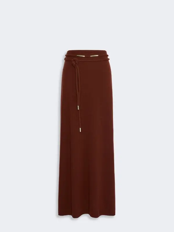 Max Mara Long Cashmere Skirt