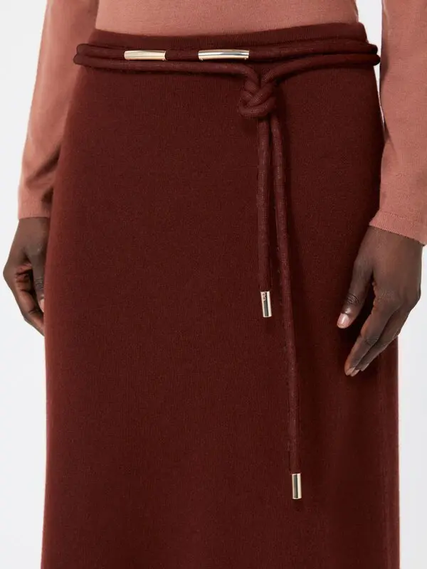Max Mara Long Cashmere Skirt