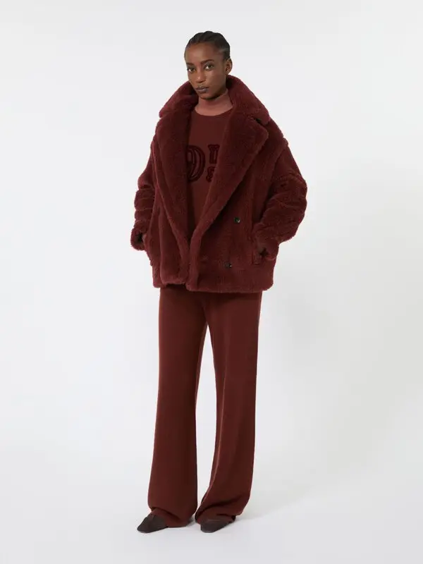 Max Mara Wide Leg Cashmere Trousers