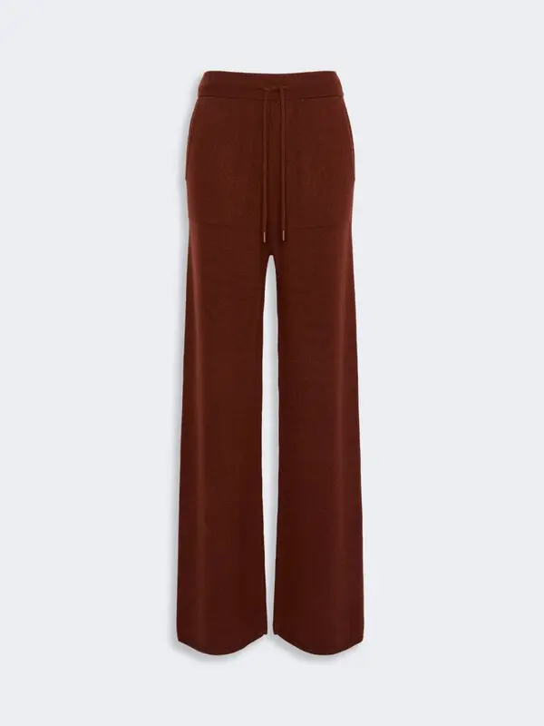 Max Mara Wide Leg Cashmere Trousers