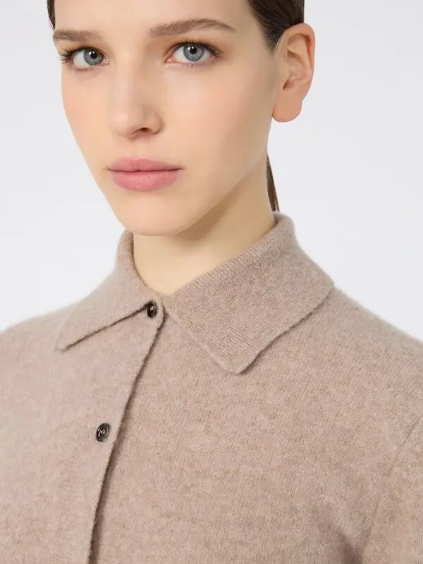 Max Mara Cashmere Yarn Shirt-cut Cardigan