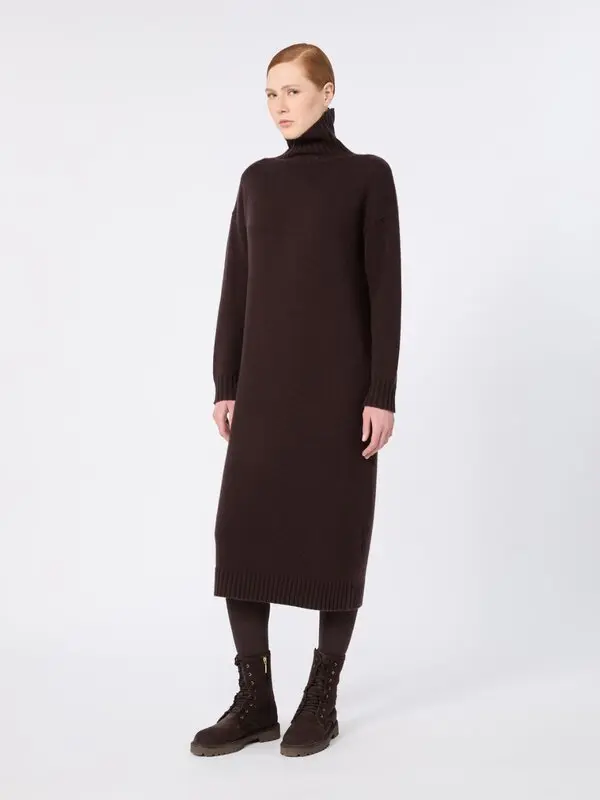 Max Mara Wool And Cashmere Yarn Dress