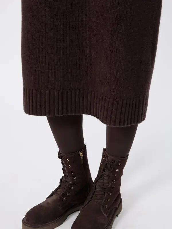 Max Mara Wool And Cashmere Yarn Dress