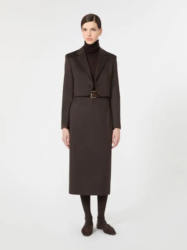 Max Mara Wool Yarn Polo-neck Sweater