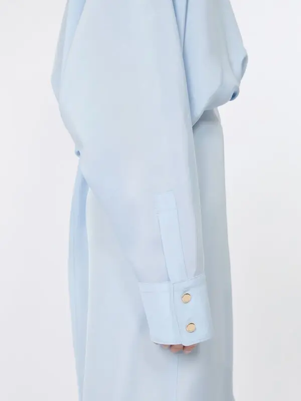 Max Mara Oversized Viscose Shirt Dress