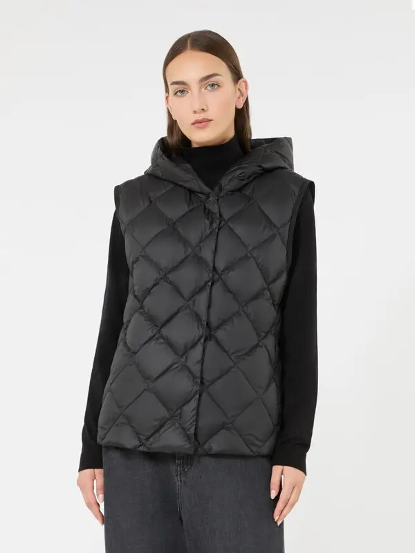Max Mara Padded Gilet - Black
