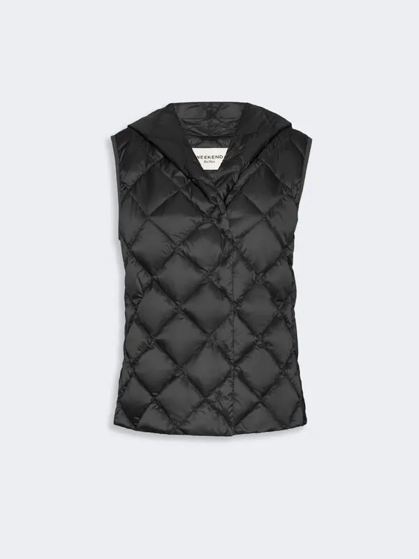 Max Mara Padded Gilet - Black