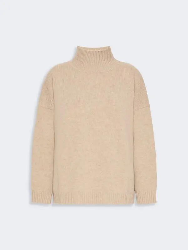 Max Mara Wool Knit Turtleneck Jumper
