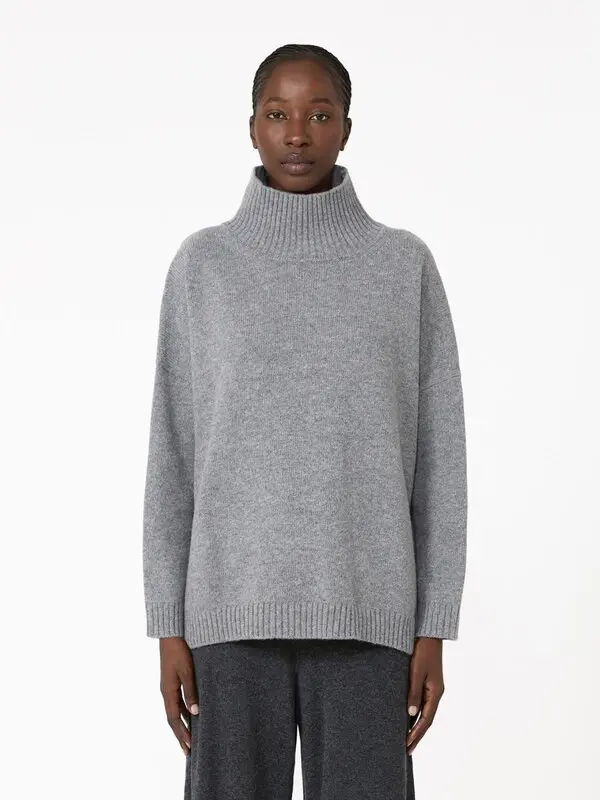 Max Mara Wool Knit Turtleneck Jumper