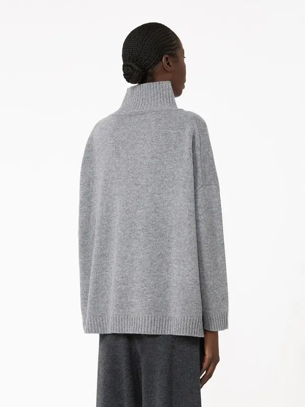 Max Mara Wool Knit Turtleneck Jumper