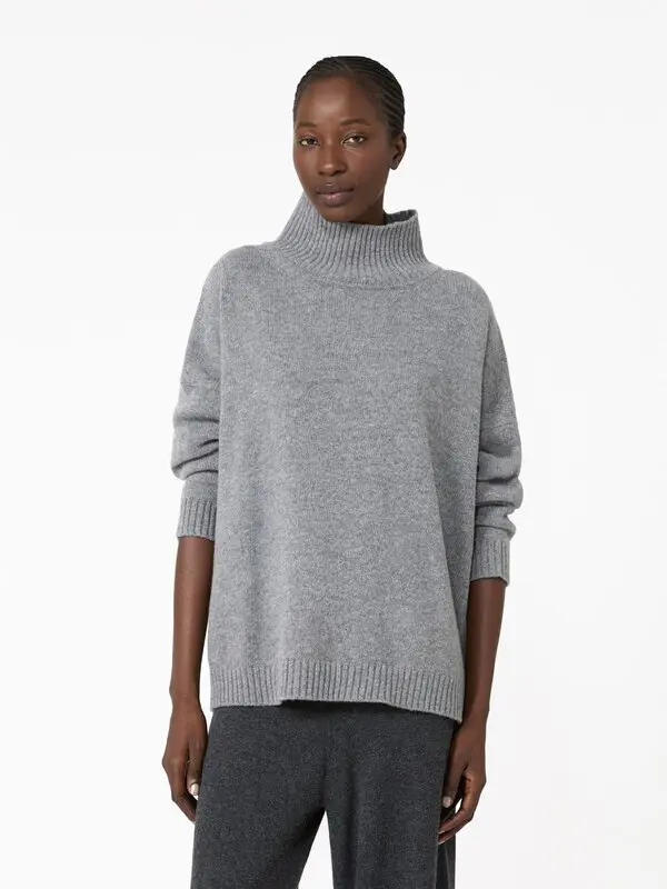 Max Mara Wool Knit Turtleneck Jumper