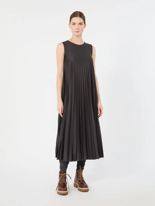 Max Mara Jersey Dress With A Wool Top