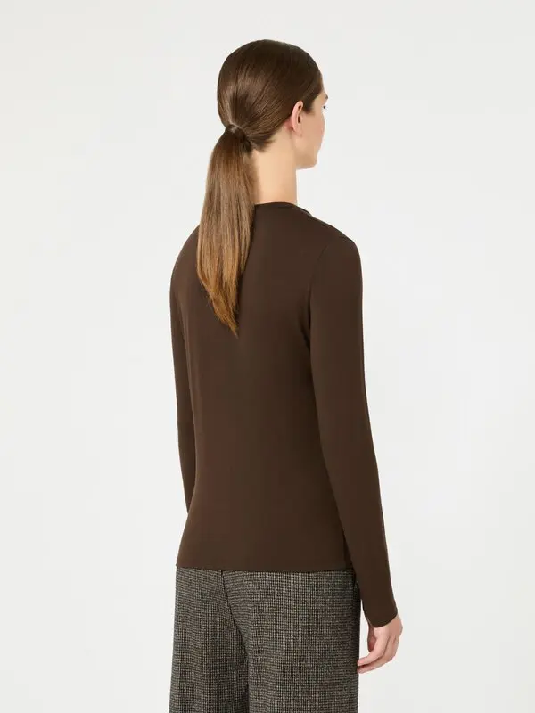 Max Mara Stretch Viscose Jersey T-shirt