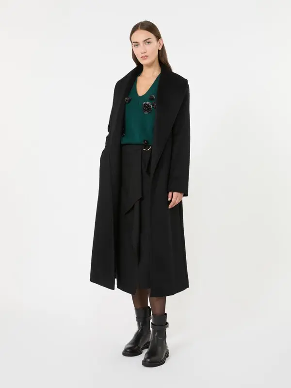Max Mara Wool Wrap Coat