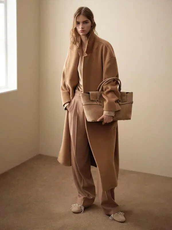Max Mara Wool Wide-leg Trousers With Belt