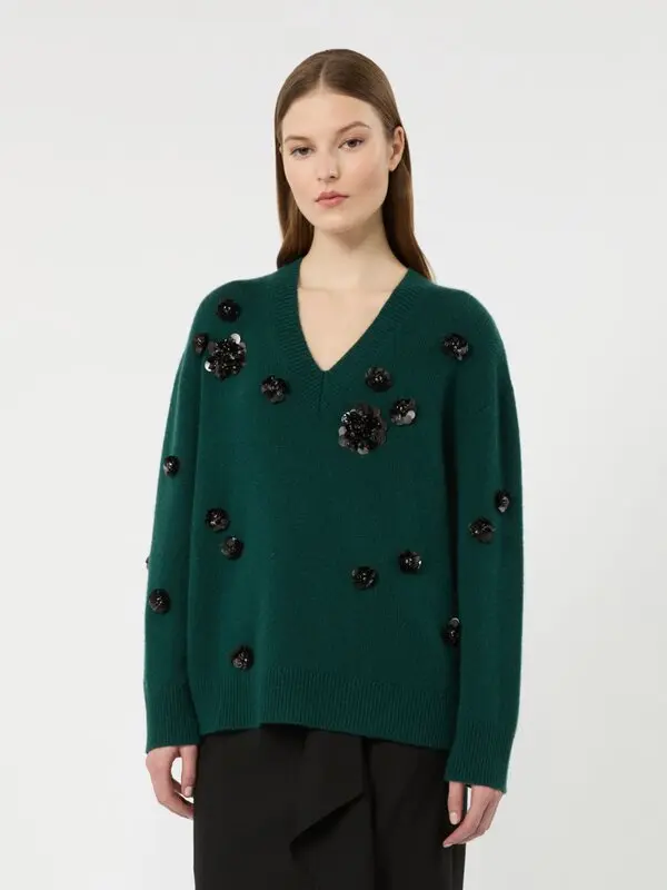 Max Mara Wide-fit Wool And Cashmere Sweater