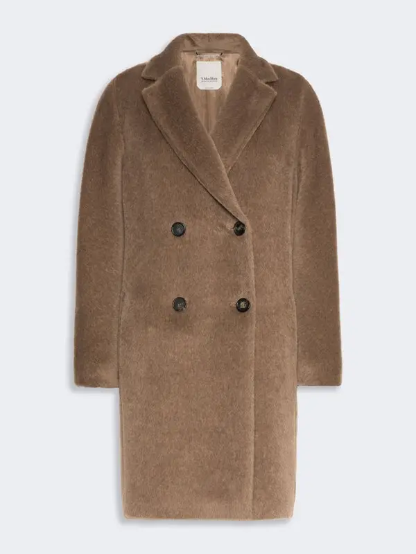 Max Mara Alpaca And Wool Midi Coat