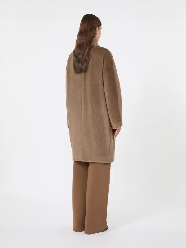Max Mara Alpaca And Wool Midi Coat