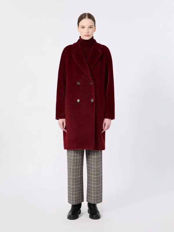 Max Mara Alpaca And Wool Midi Coat