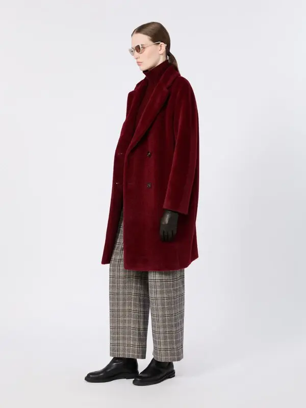 Max Mara Alpaca And Wool Midi Coat