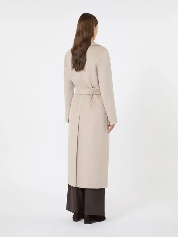 Max Mara Wool And Cashmere Belted Wrap Coat