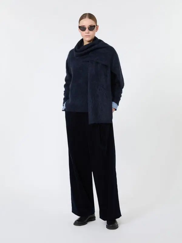 Max Mara Corduroy Velvet Trousers
