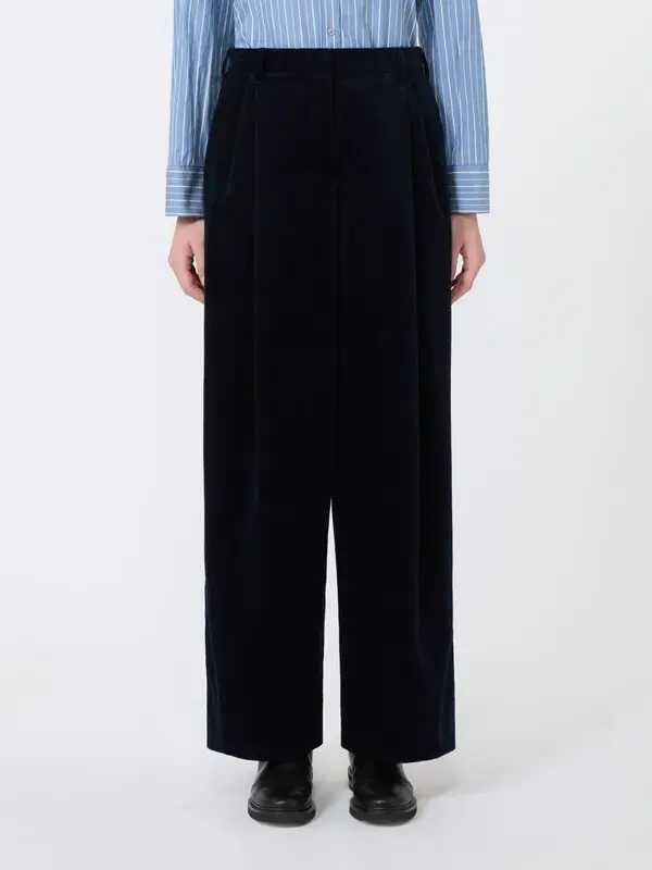 Max Mara Corduroy Velvet Trousers