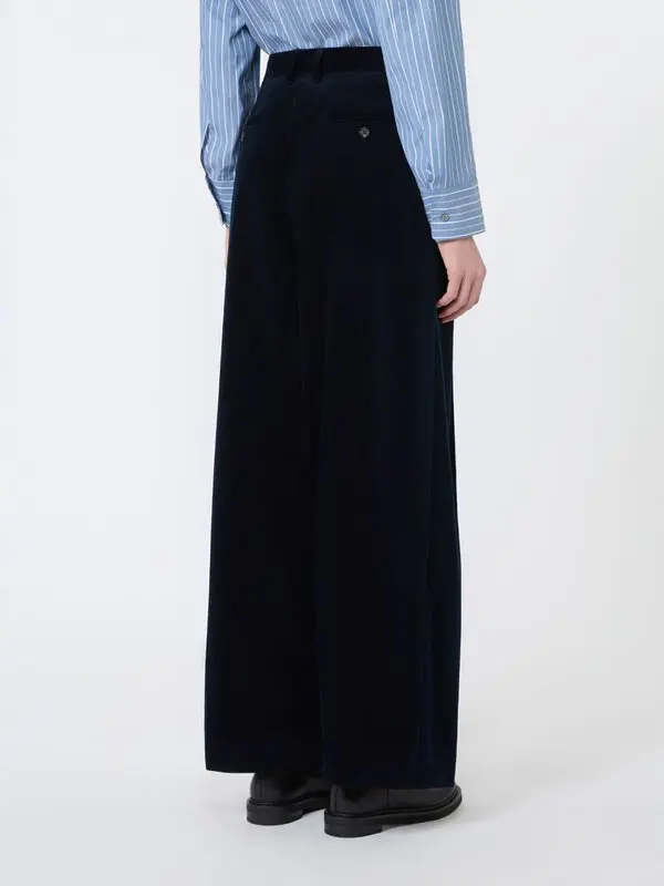 Max Mara Corduroy Velvet Trousers