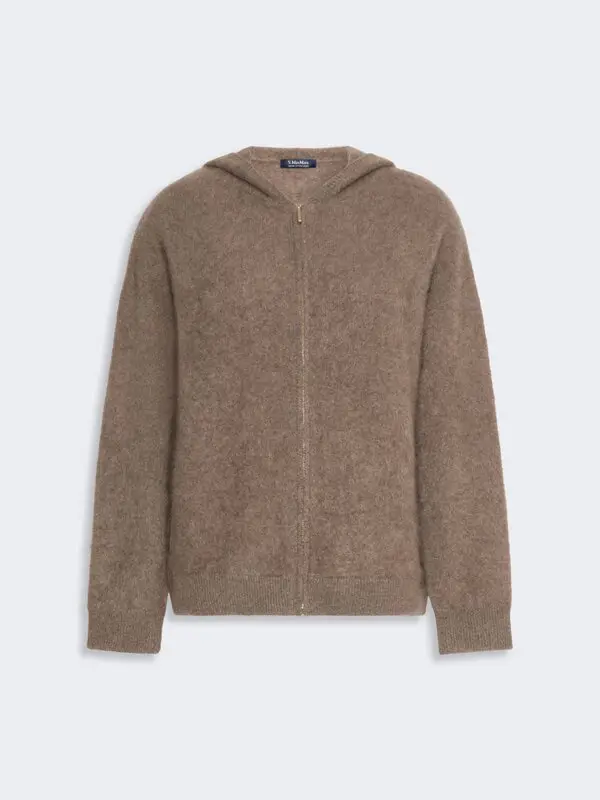 Max Mara Brushed Yak Yarn Cardigan