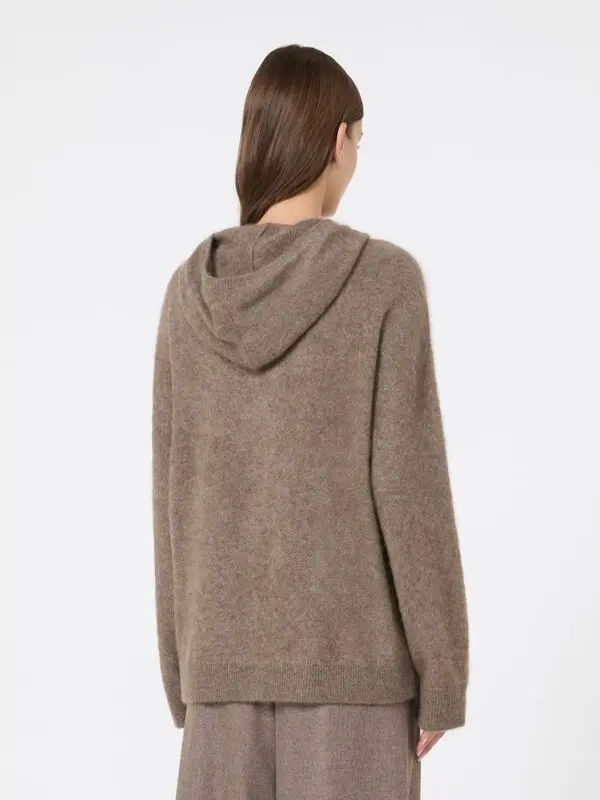 Max Mara Brushed Yak Yarn Cardigan
