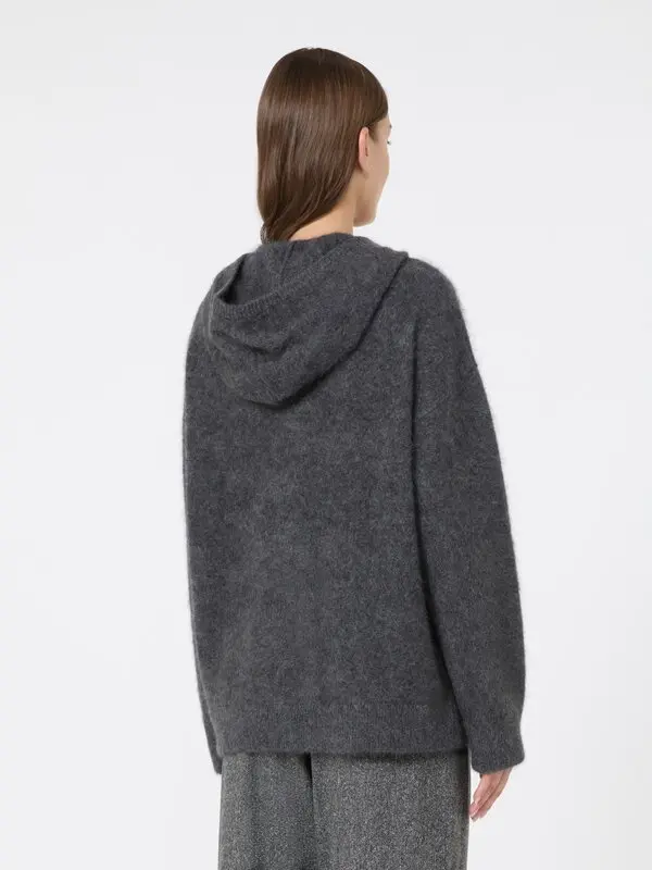 Max Mara Brushed Yak Yarn Cardigan