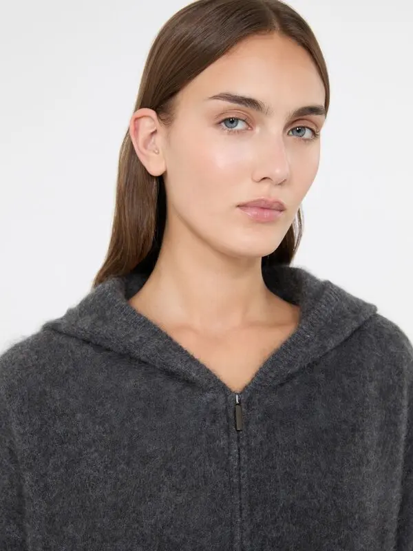 Max Mara Brushed Yak Yarn Cardigan