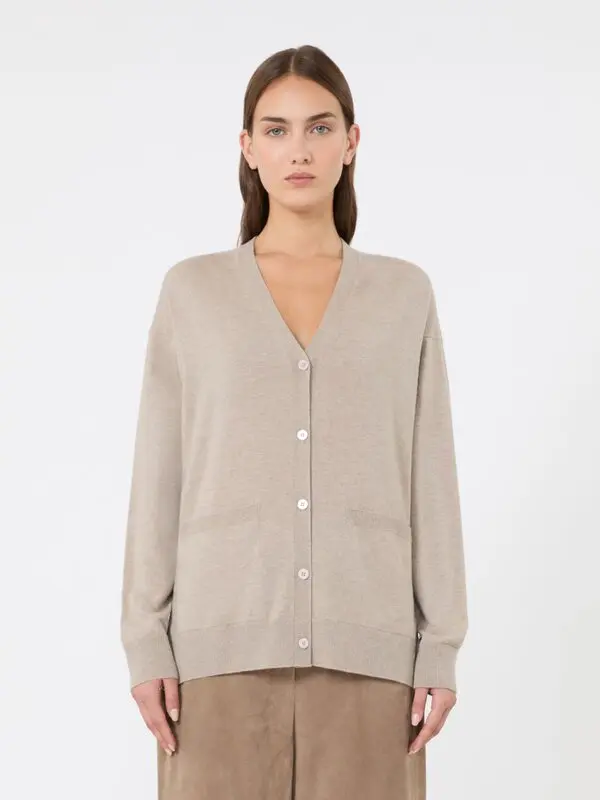 Max Mara Wool Yarn Cardigan