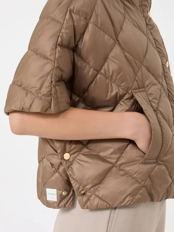 Max Mara Water-repellent Canvas Padded Cape