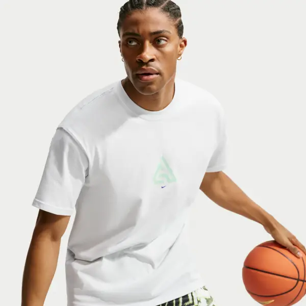 Nike Giannis Basketball T-shirt - White