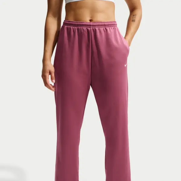 Nike Studio Fleece Pants - Red