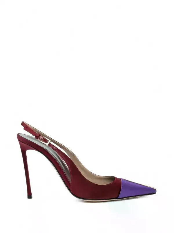 TOM FORD 105mm Thea Slingback Pumps - Purple