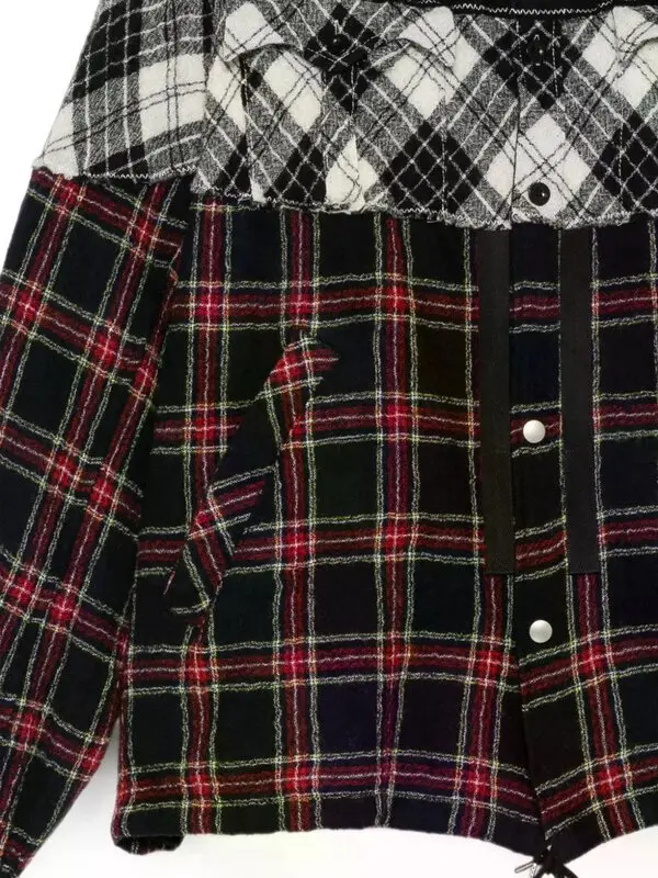 Kolor Patchwork Shirt Jacket