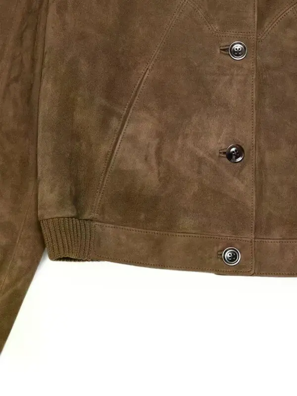 TOM FORD Suede Panelled Jacket
