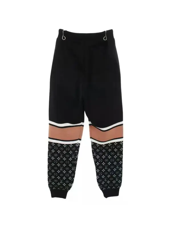 LOUIS VUITTON Monogram Knit Track Pants