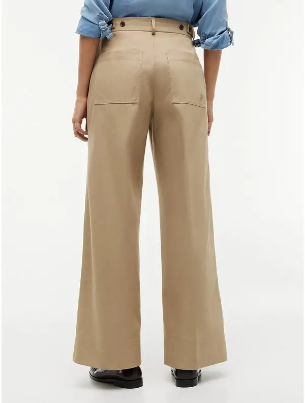 Tommy Hilfiger Pleated Wide Leg Chino