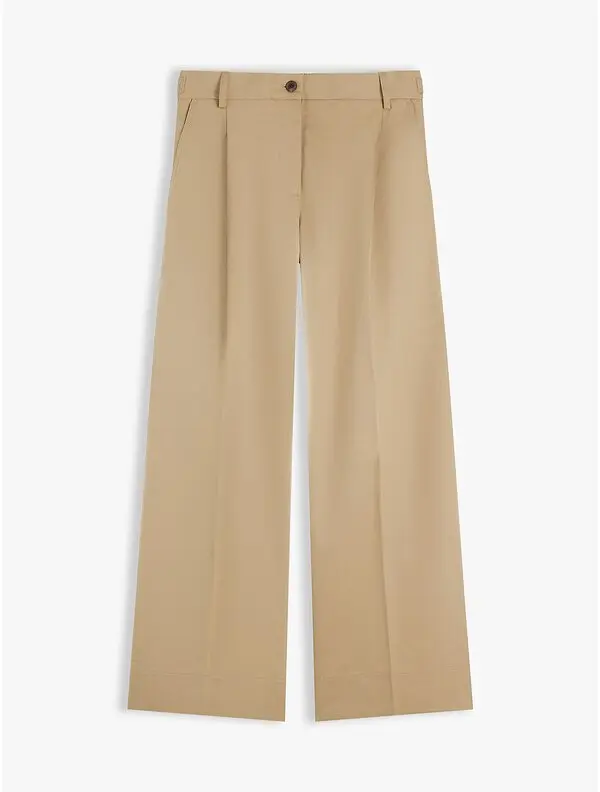 Tommy Hilfiger Pleated Wide Leg Chino