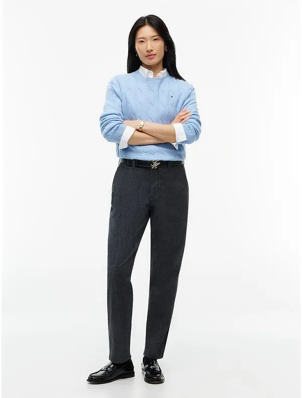 Tommy Hilfiger Relaxed Fit Stretch Chino - Washed Blue