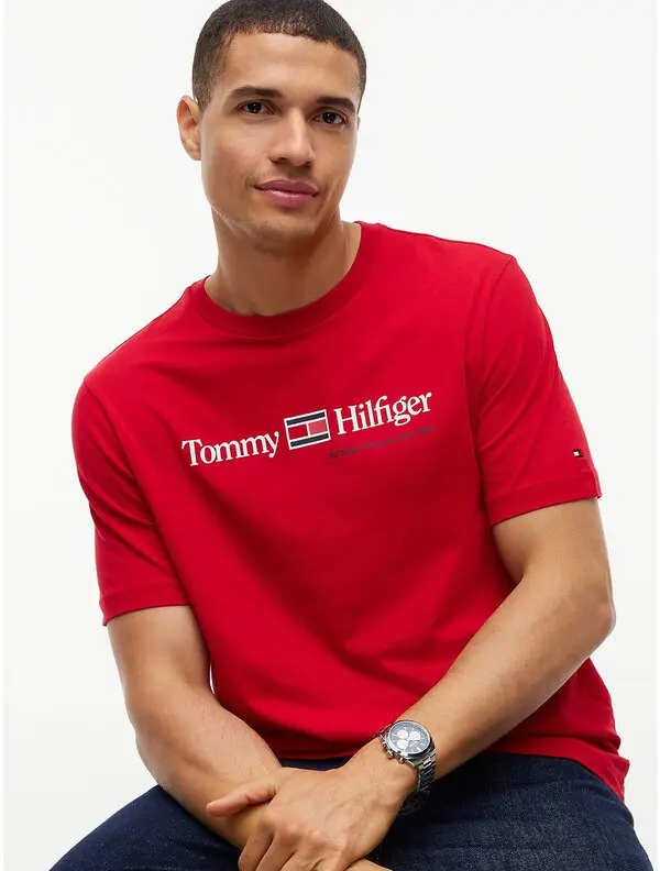 Tommy Hilfiger Hilfiger Flag Logo T-shirt