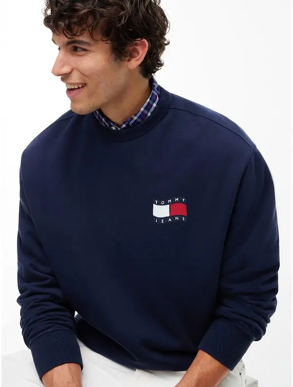 Tommy Hilfiger Wavy Flag Logo Sweatshirt