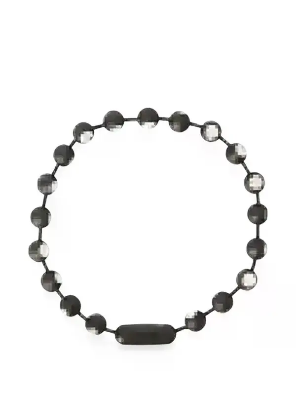 AMBUSH Ballchain Choker Necklace With Cylindrical Detail