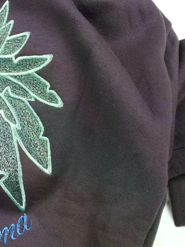 Fendi Palm-tree Embroidered Hoodie